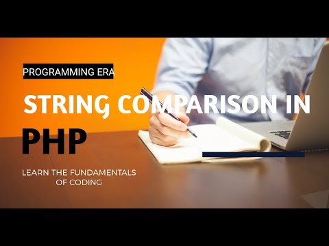 Comparison Of Strings In Php Youtube