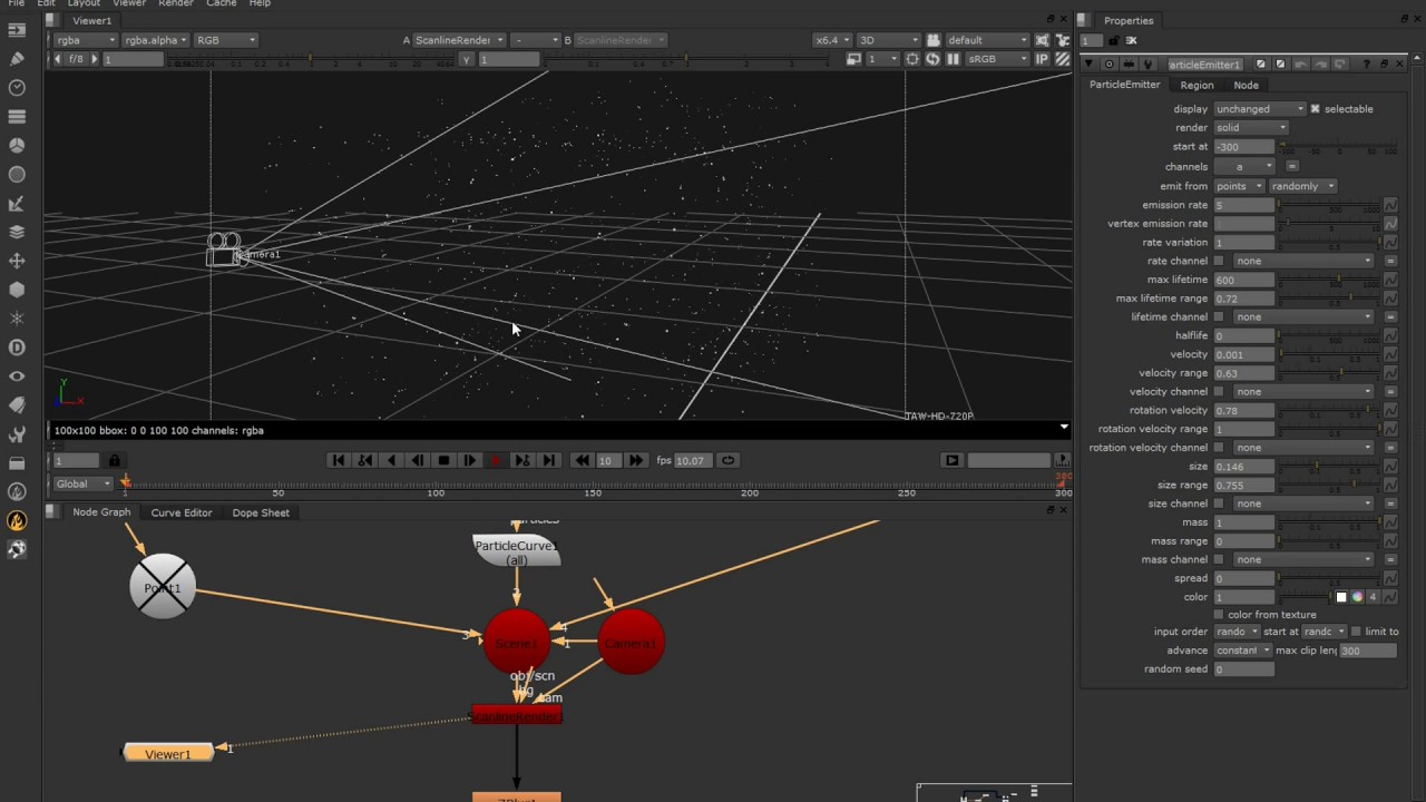 Dust Particles Nuke Youtube