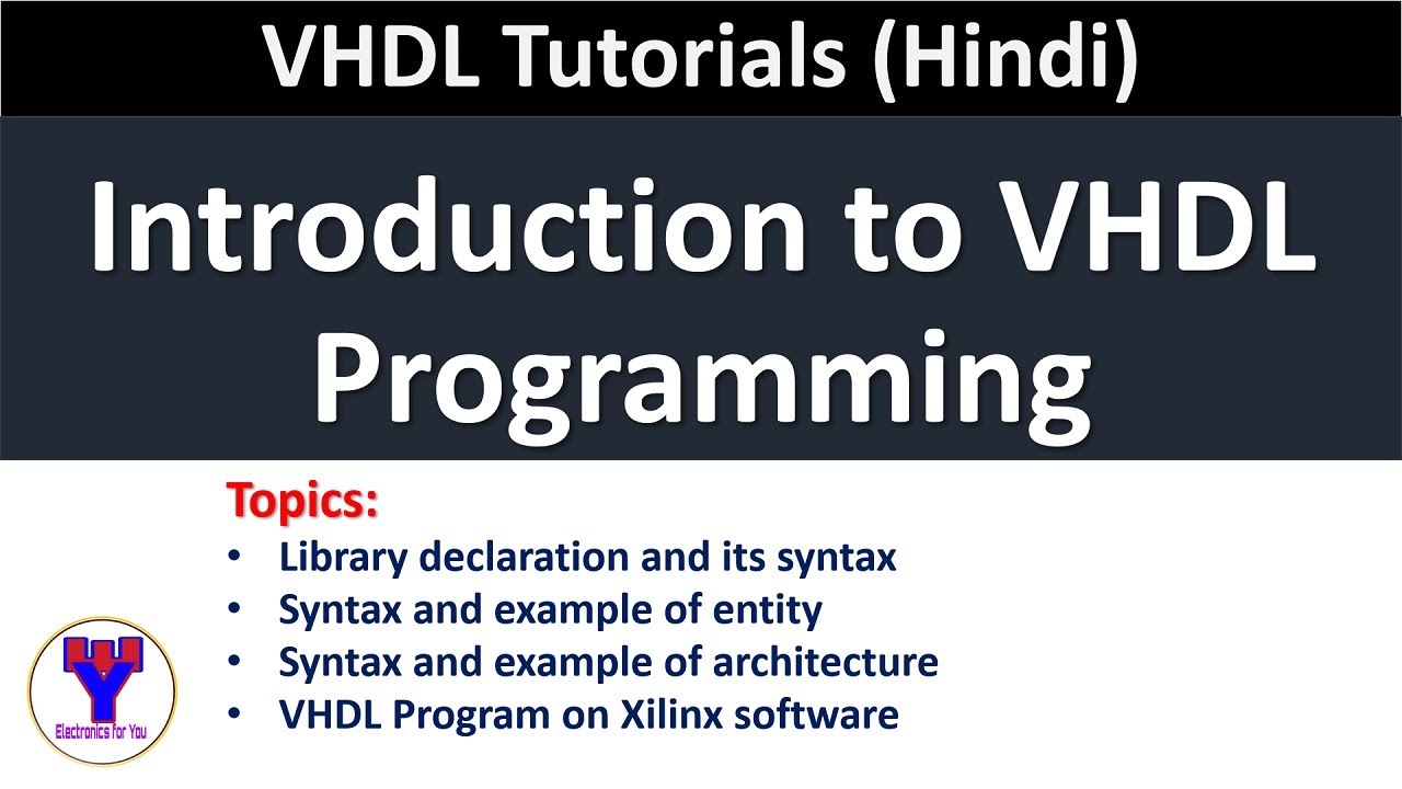 A Tutorial Introduction To Vhdl Programming Springerlink 56 Off