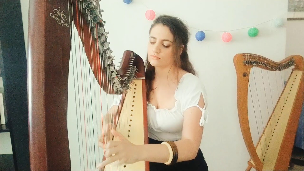 Swan Lk243 Catriona Mckay Beautiful Harp Music From Scotland Youtube