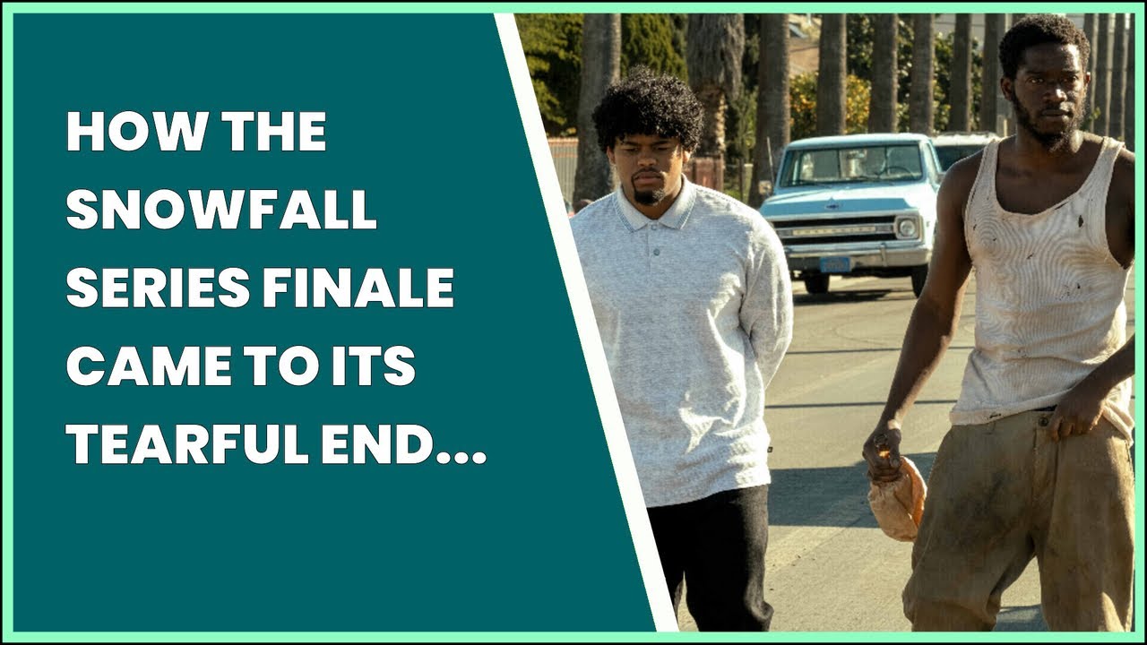 How The Snowfall Series Finale Came To Its Tearful End With Three