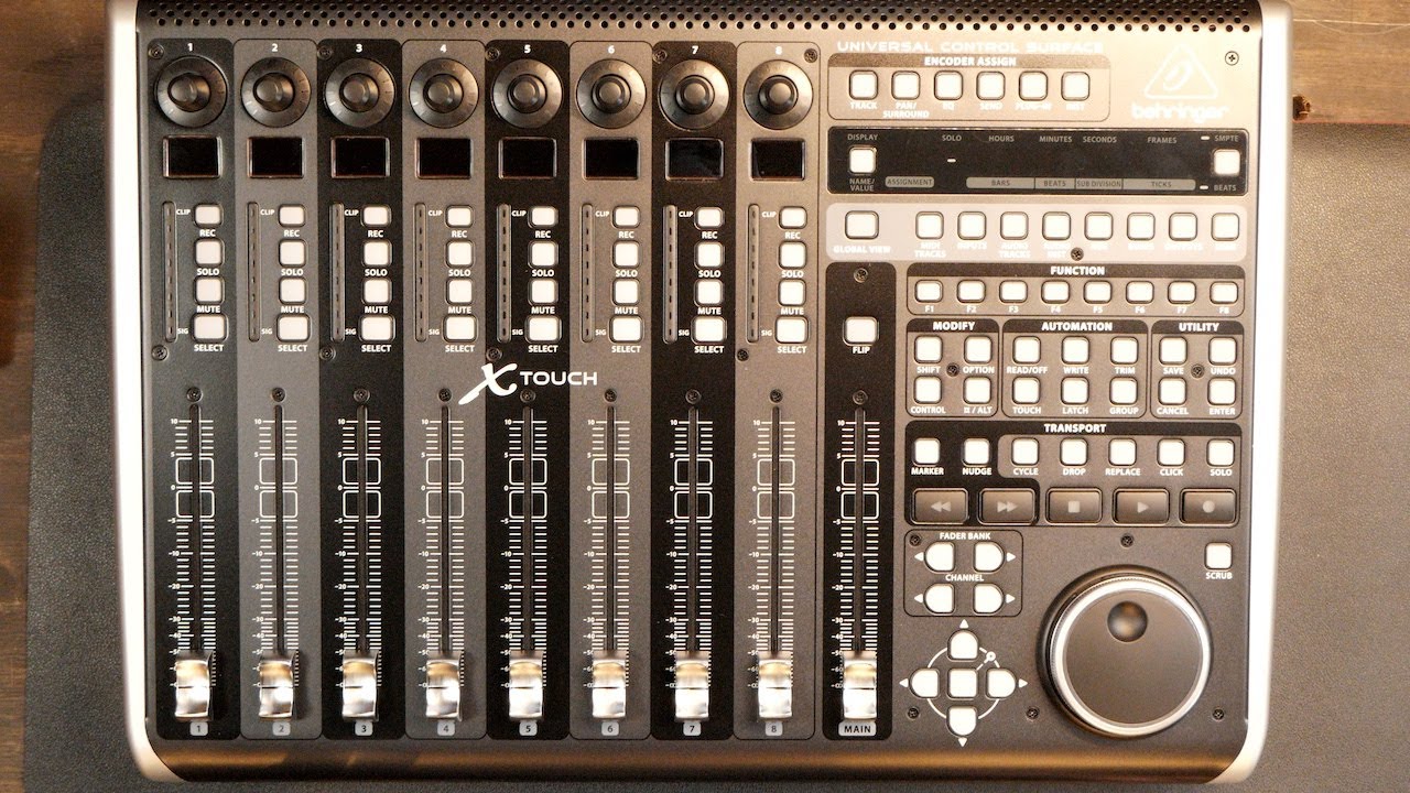 Learning The X Touch Universal Live Youtube