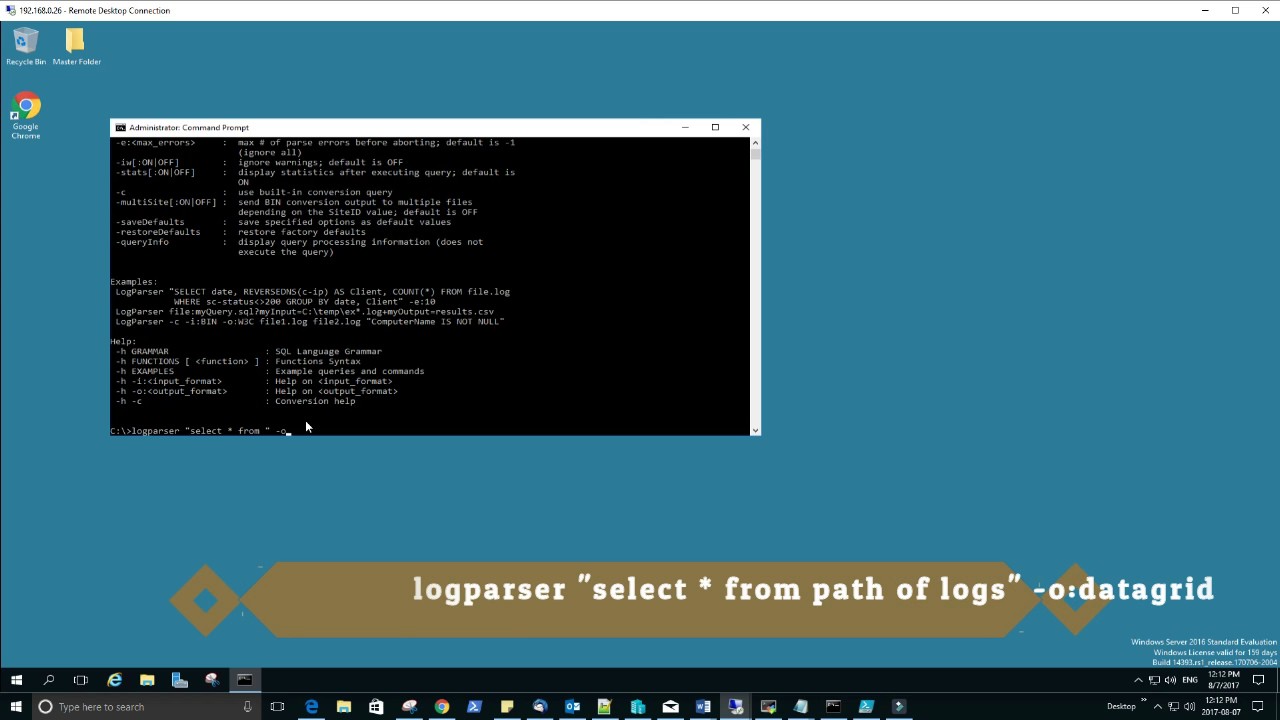How To Analyze Iis Logs Using Log Parser Log Parser How To Find Iis