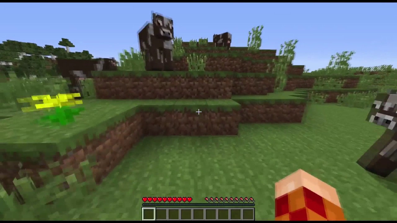 Minecraft How To Break A Block Youtube