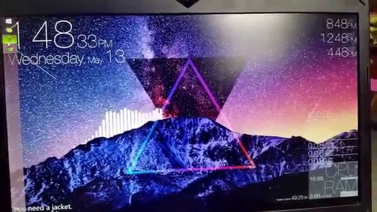 My Rainmeter Setup Youtube