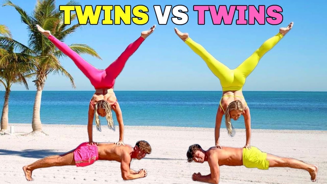 Twin Boys Vs Twin Girls Extreme Yoga Challenge Youtube