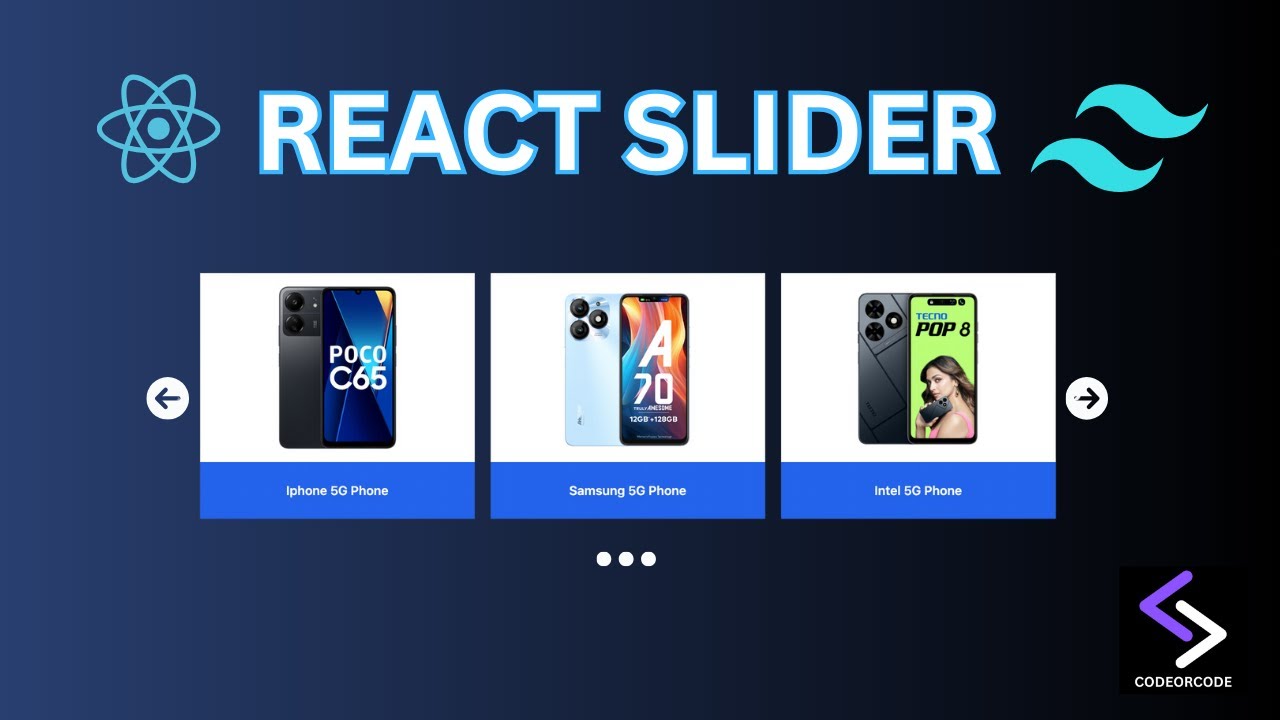 How To Make Card Slider In React Js Using React Slick Youtube