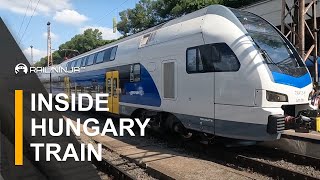 Inside Of A High Speed Mav Train Kiss Emu Hungary Trains Rail Ninja ...