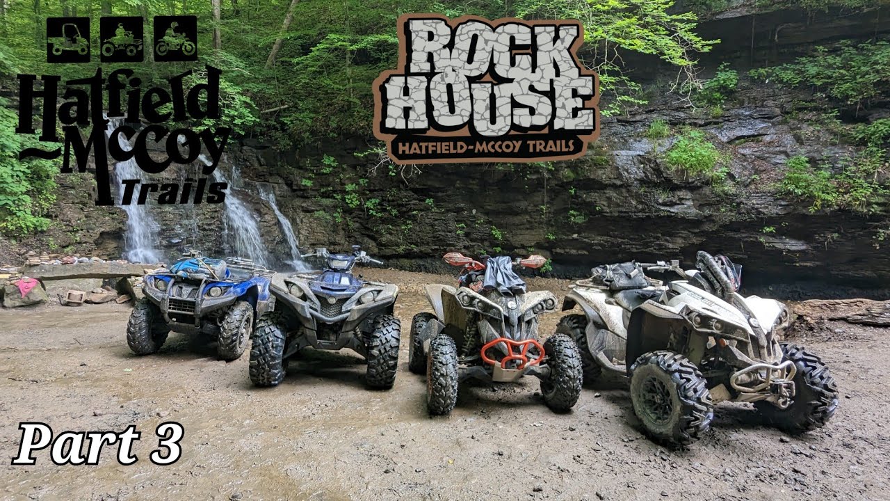 Hatfield Mccoy Rockhouse Trails Atv S In Search Of The Waterfall