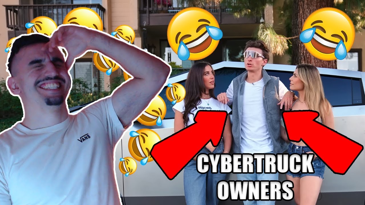 Trevor Wallace How Guys With Cybertrucks Think We React Reaction