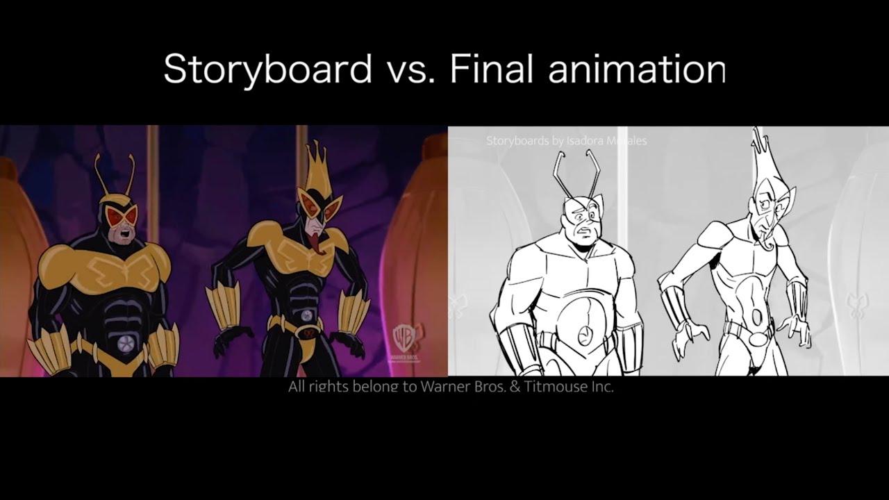 Venture Bros Final Animation Vs Storyboard Comparison Youtube