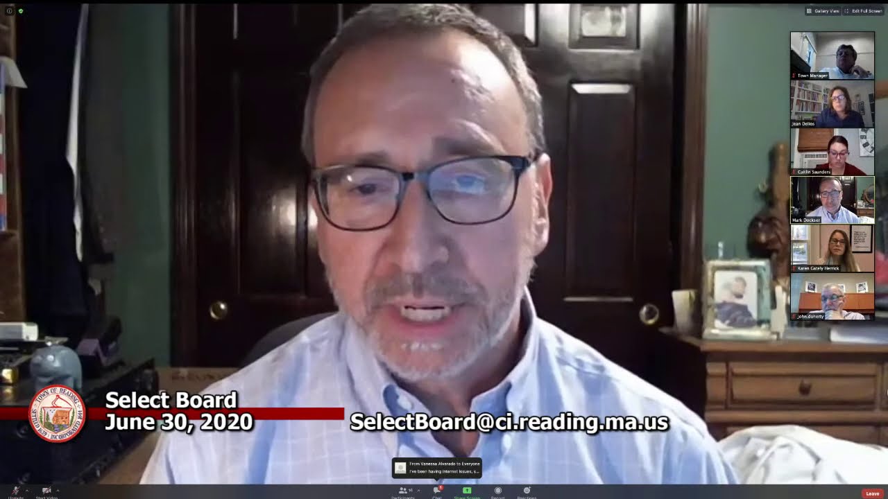 Select Board 06 30 2020 Youtube