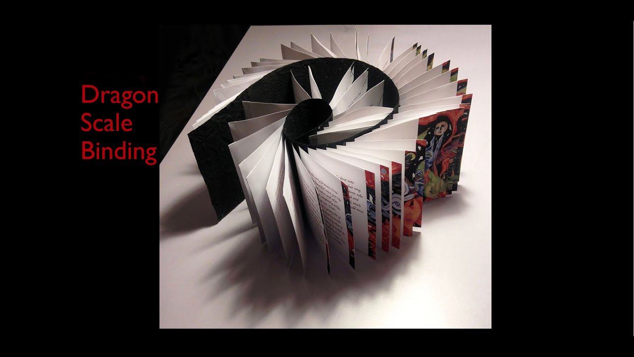 Dragon Scale Book Binding Tutorial At Gladys Burgess Blog