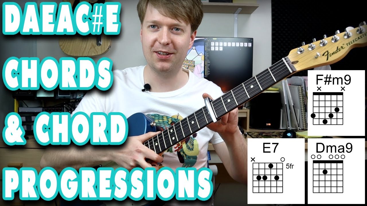 10 Essential Beginner Daeac E Math Rock Chords Youtube