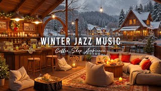 Relaxing Jazz Instrumental Music At Cozy Winter Ambience Morning