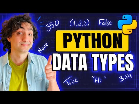 Python Data Types Visually Explained Python Course 7 Youtube
