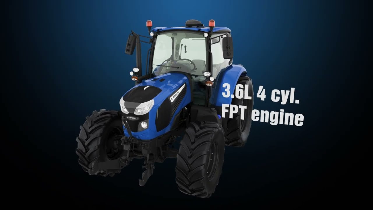 Landini Serie 6h 3danimation Youtube