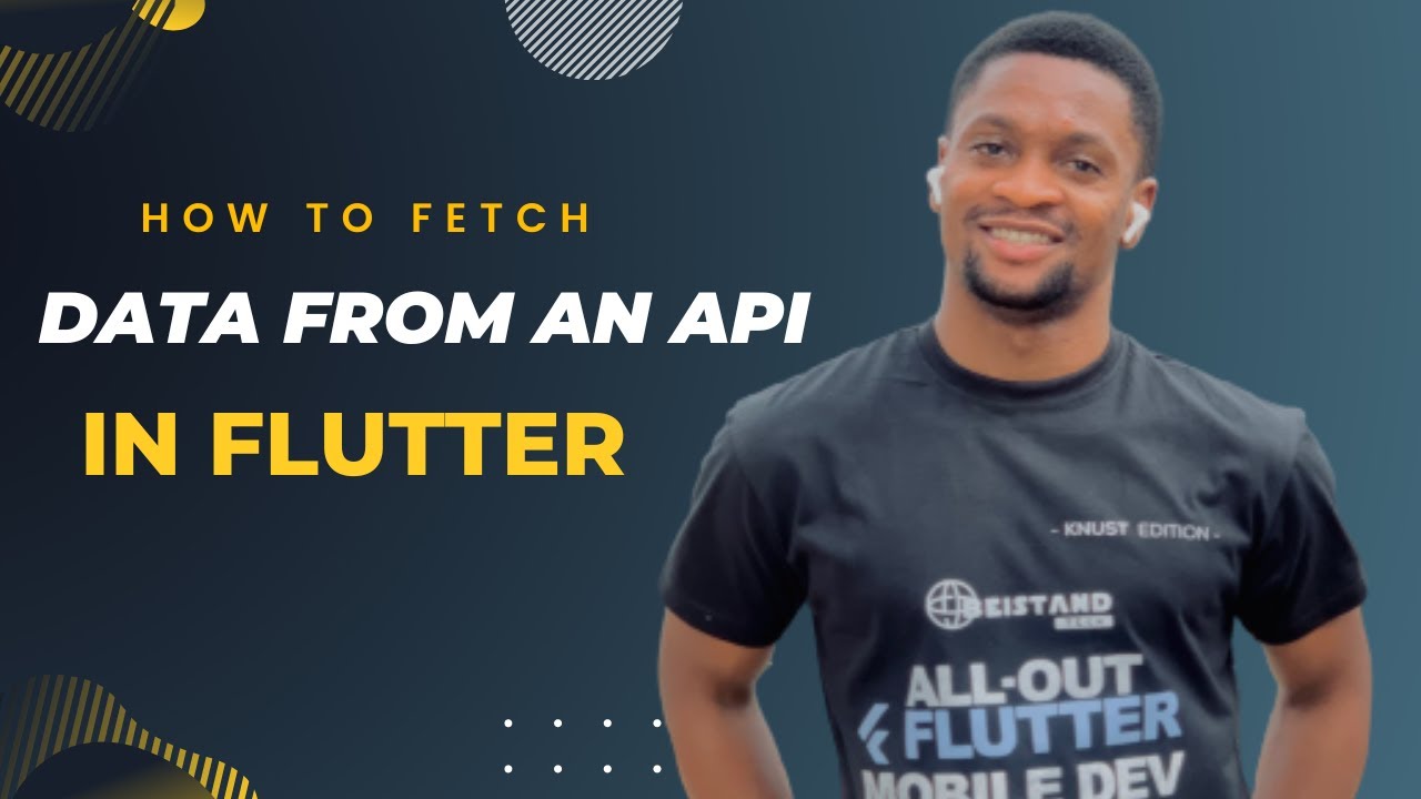 How To Fetch Data From An Api In Flutter Youtube