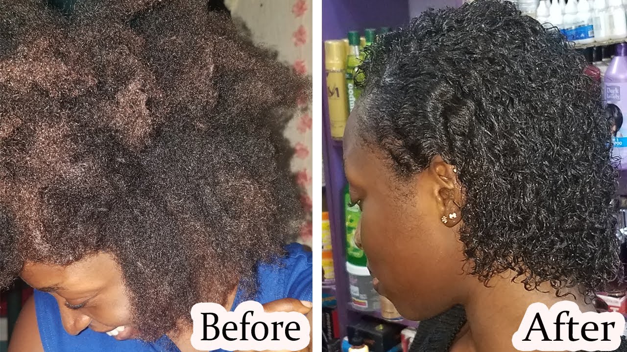 Texturizer For Natural Hair Before And After