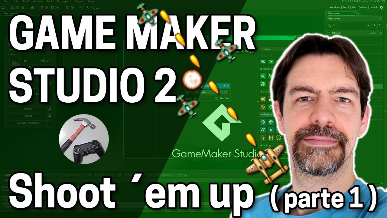 Gamemaker Studio 2 Tutorial Shoot Em Up Parte1 Gamemaker Studio 2