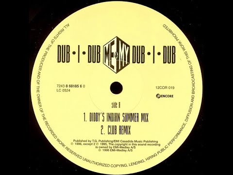 Me My Dub I Dub Club Remix 1995 Eurodance Youtube