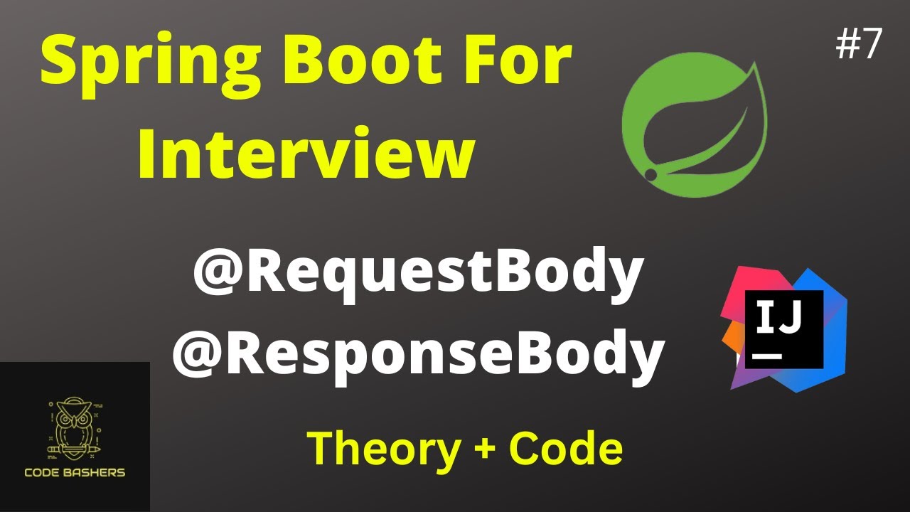 Requestbody And Responsebody In Spring Boot Spring Boot Interview