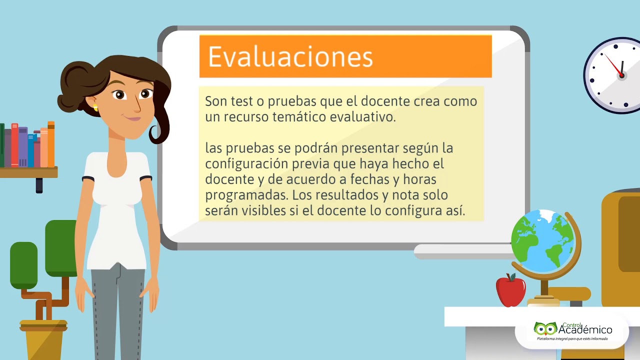 Control Académico Aula Virtual Estudiantes Youtube