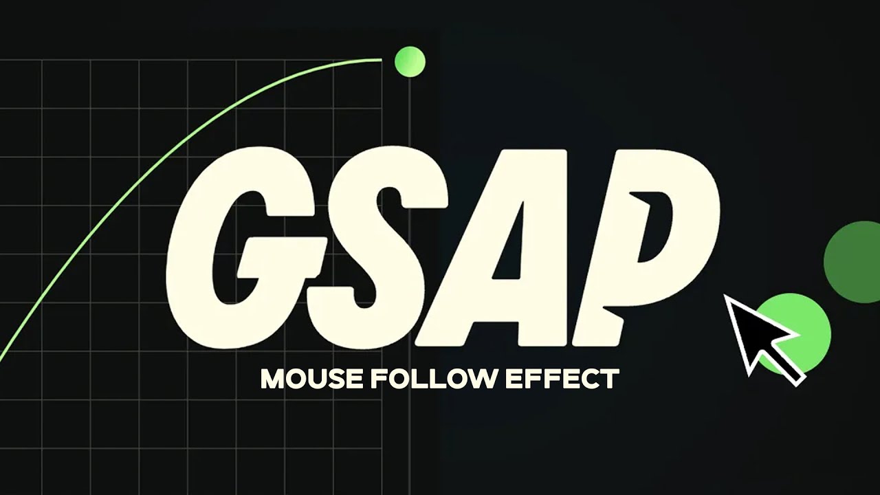Create This Awesome Interactive Mouse Follow Effect Using Gsap React