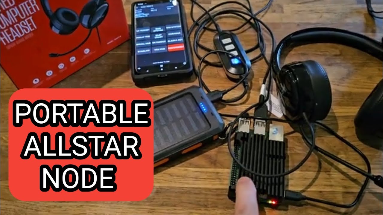 Allstar Node Portable Set Up Mpow Pa071a Head Set Youtube