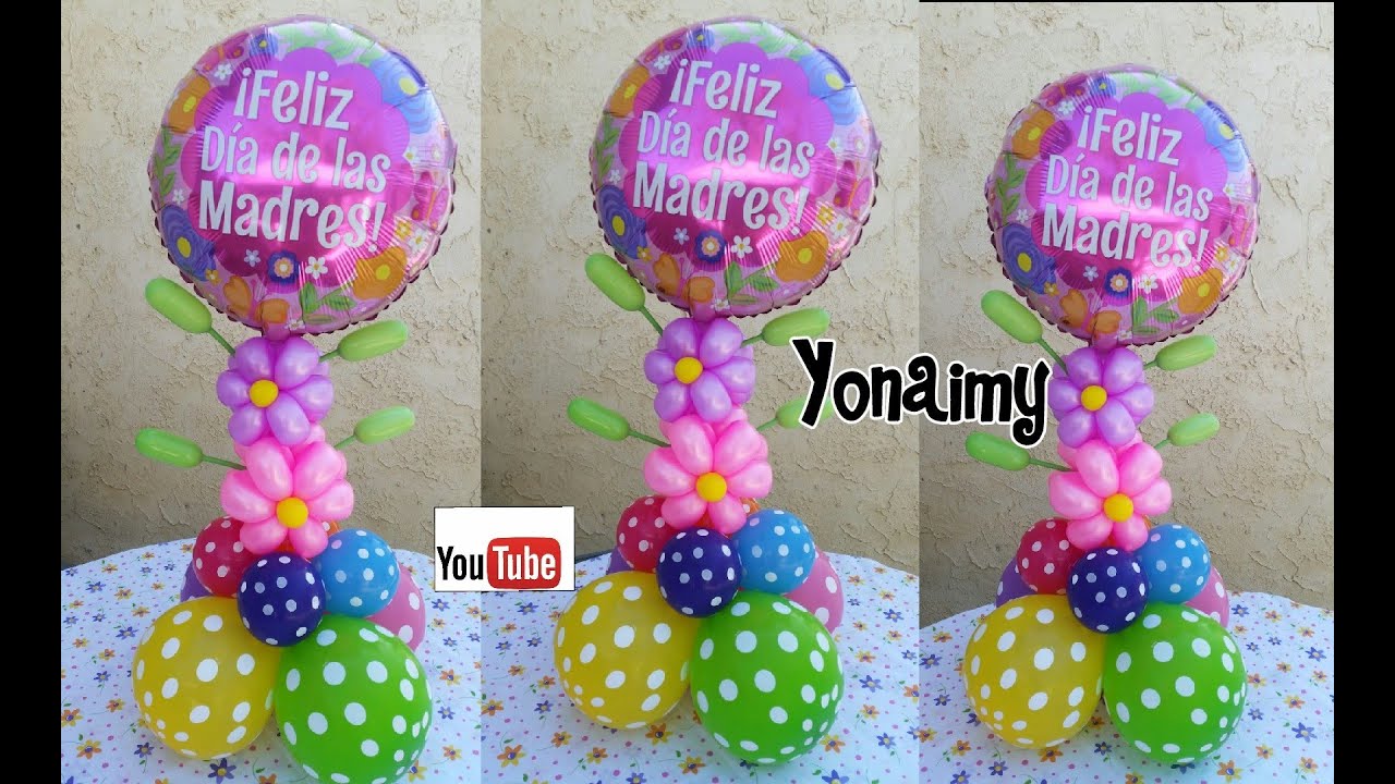 Arreglos Para El Dia De Las Madres Con Globos Imagui