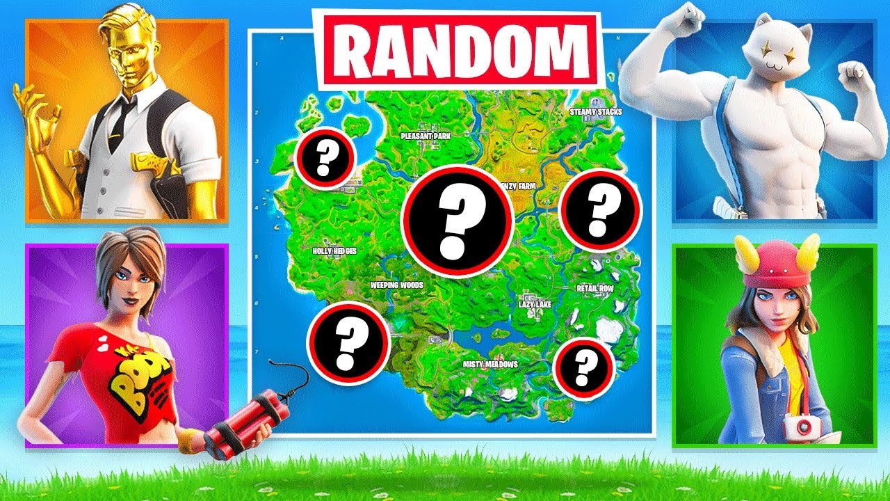 The Random Boss Challenge In Fortnite Jcdat