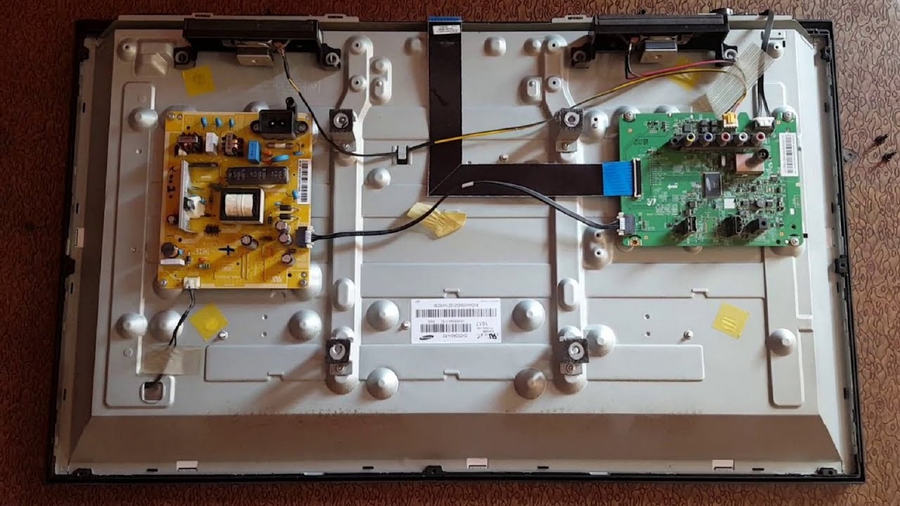How To Disassemble Samsung Led Tv Youtube