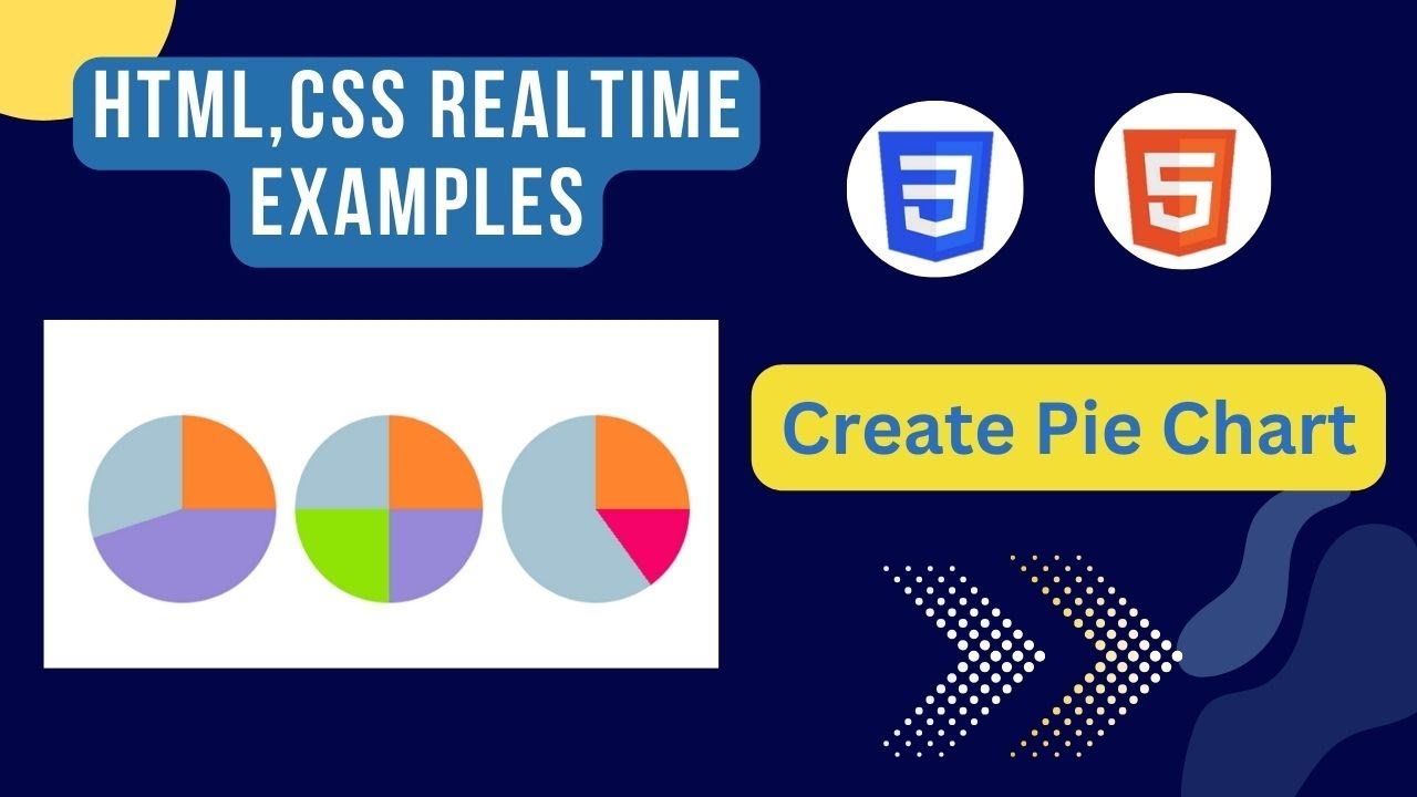 Pie Chart Using Html And Css At Tayla Wilkin Blog