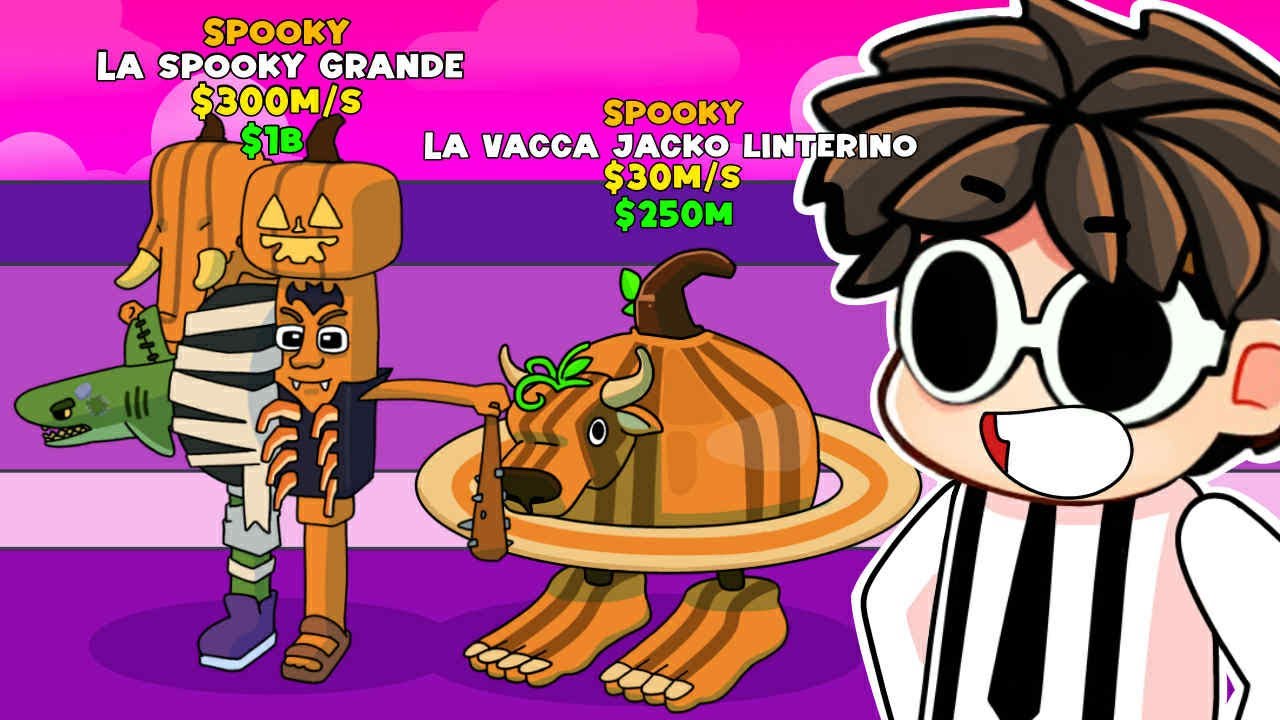 I Stole The Newest Spooky Brainrots Youtube