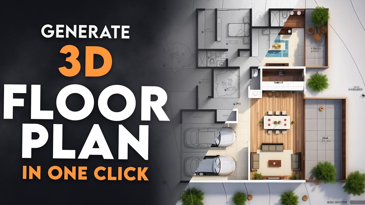 Render 3d Floor Plan Faster With Ai Youtube