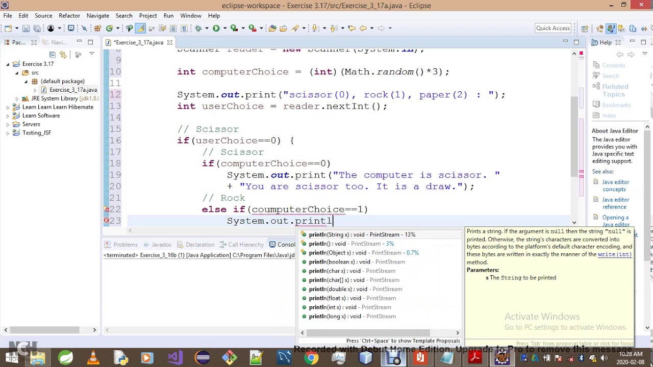 Introduction To Java Programming Exercise 3 17a Youtube
