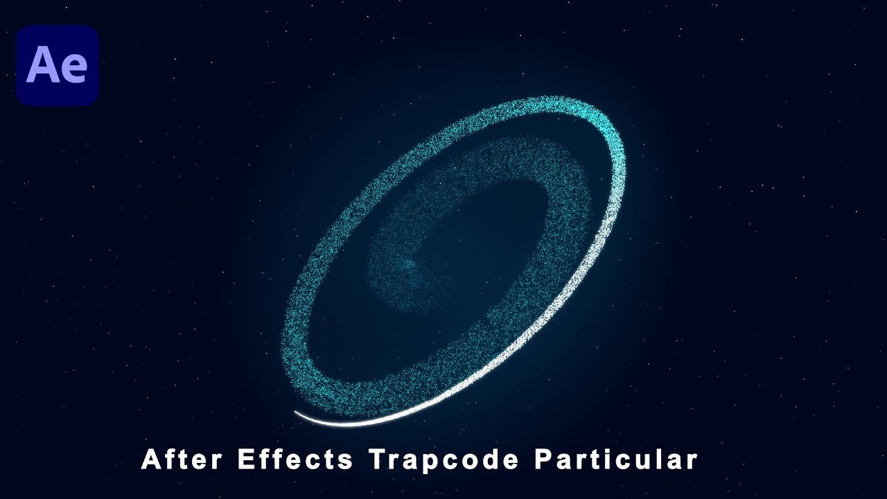 Particle Animation Trapcode Particular After Effects Tutorial Youtube