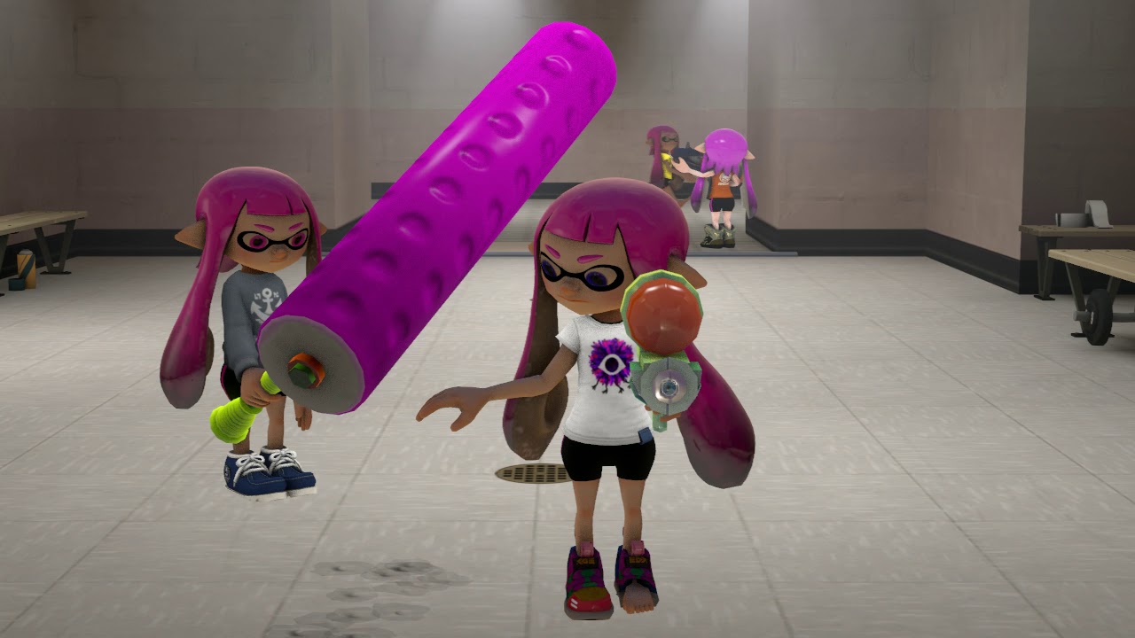 Sfm Splatoon Test Animation Youtube