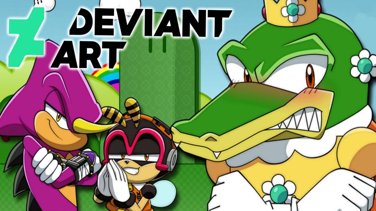 Pretty Princess Vector Sonic Mario Crossover Deviantart Youtube