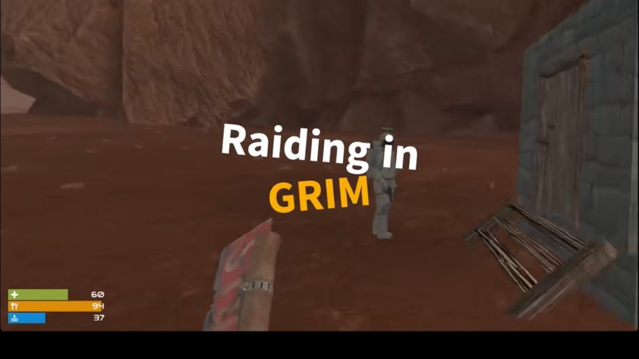 Raiding In Grim Aka Rust Vr Beta Testing Vr Vrgame Ghostsoftabor