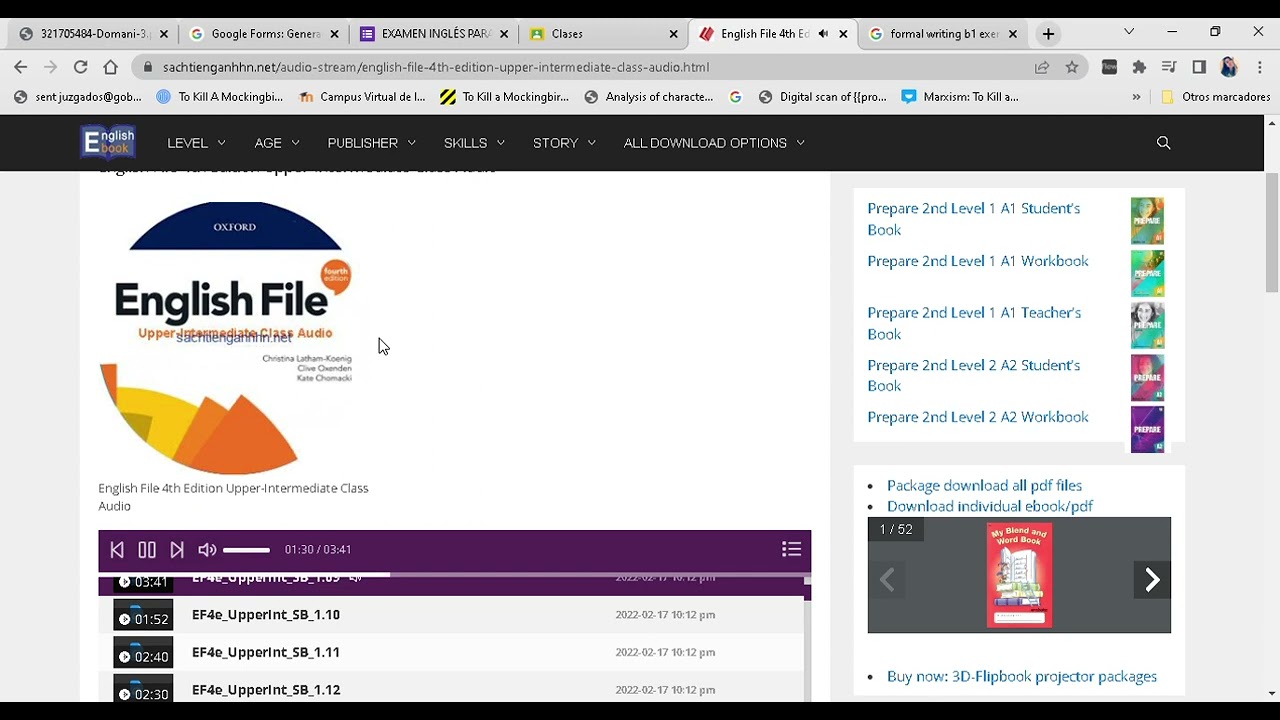 English File 4th Edition Upper Intermediate Class Audio Youtube