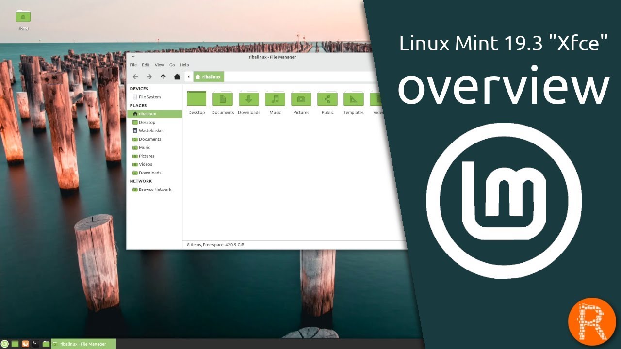Linux Mint 19 3 Xfce Overview Light Simple Efficient Youtube