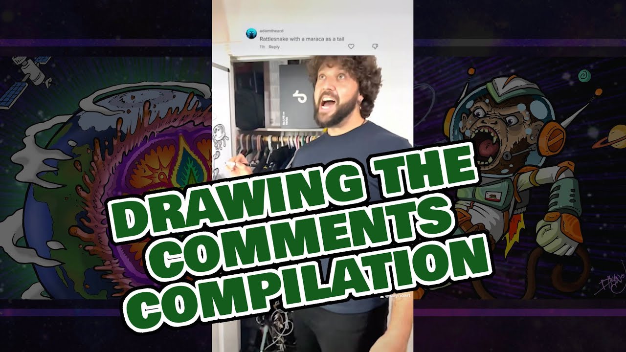 Drawing The Comments Compilation Daynoart Youtube