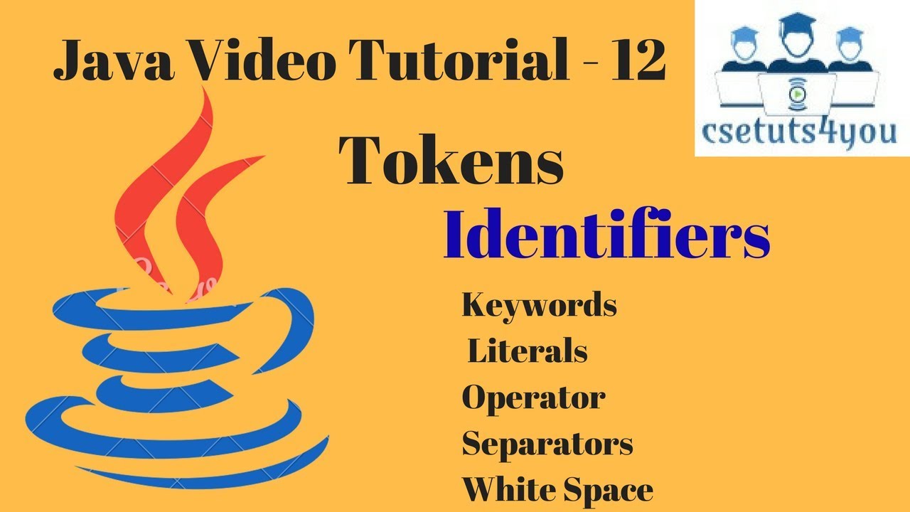 Java Video Tutorial 12 Identifiers In Java Youtube
