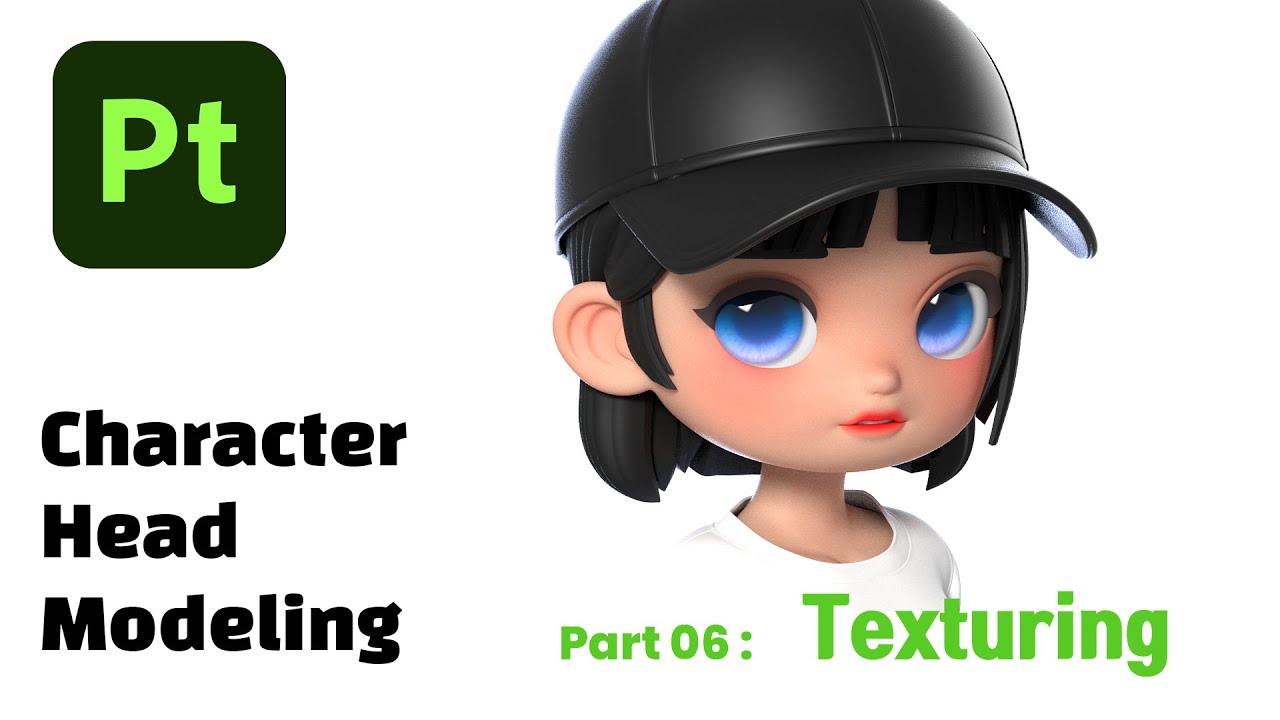 Blender Head Modeling Tutorial 06 Texturing Youtube