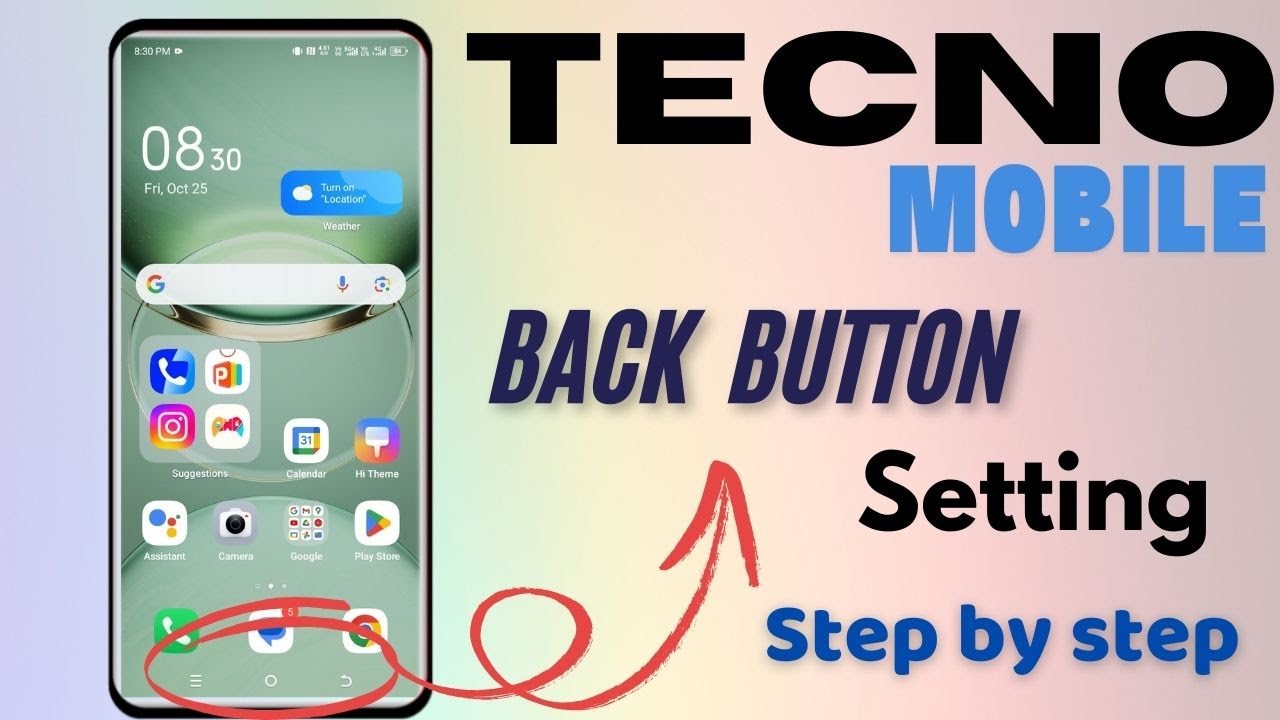 Tecno Mobile Back Button Settings How To Enable Home And Back Button