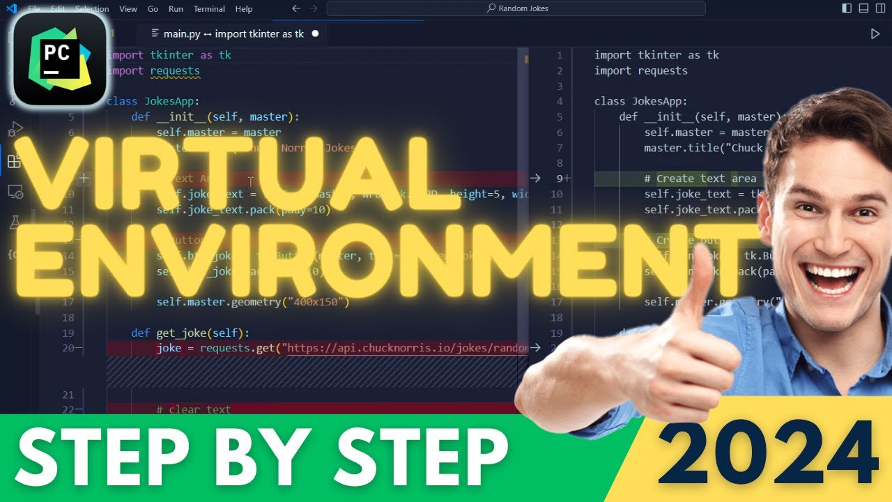 How To Create Python Virtual Environment In Pycharm 2024 Update Youtube