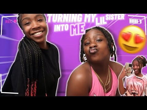 Turning My Lil Sister Into Me рџґ Prettygirlvibesss в ўпёћ Youtube