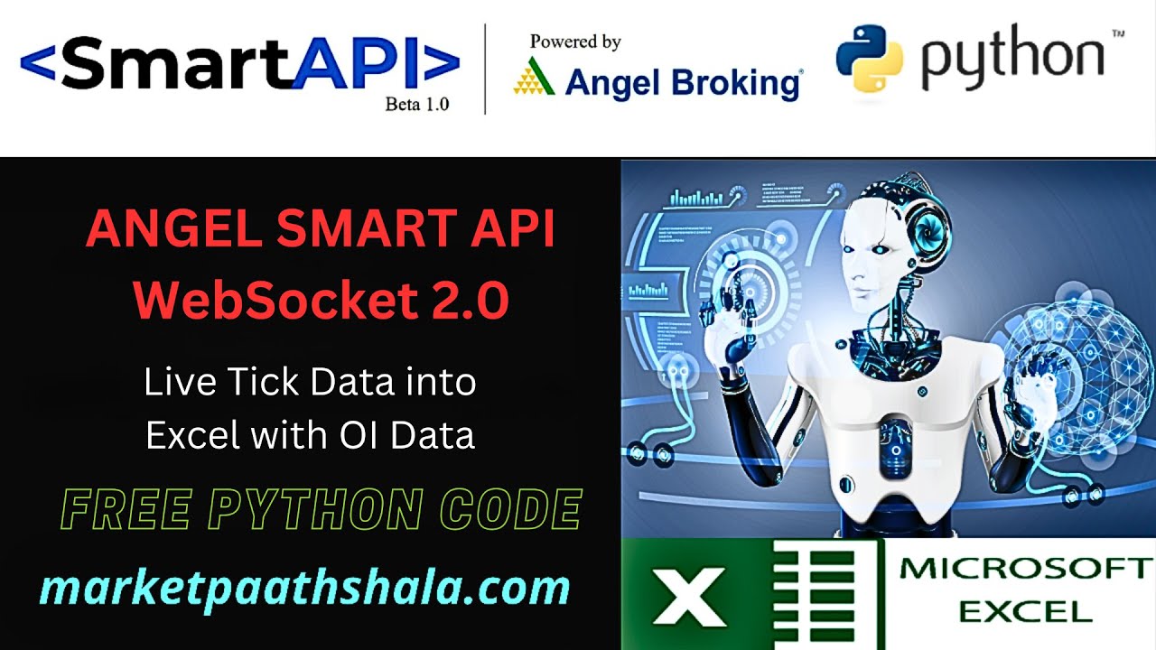 Live Tick Data Feed Into Excel From Angel Smart Api V2 Get The Free