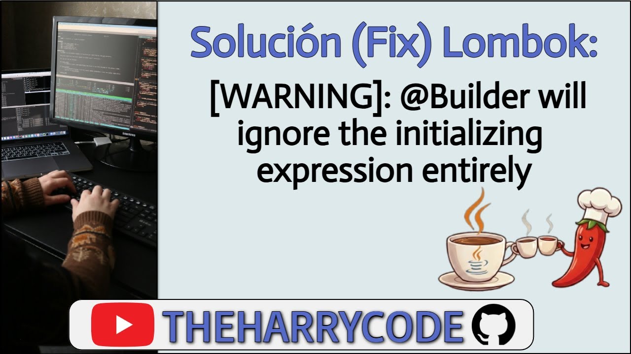 Solución Fix Java Lombok Warning Builder Will Ignore The